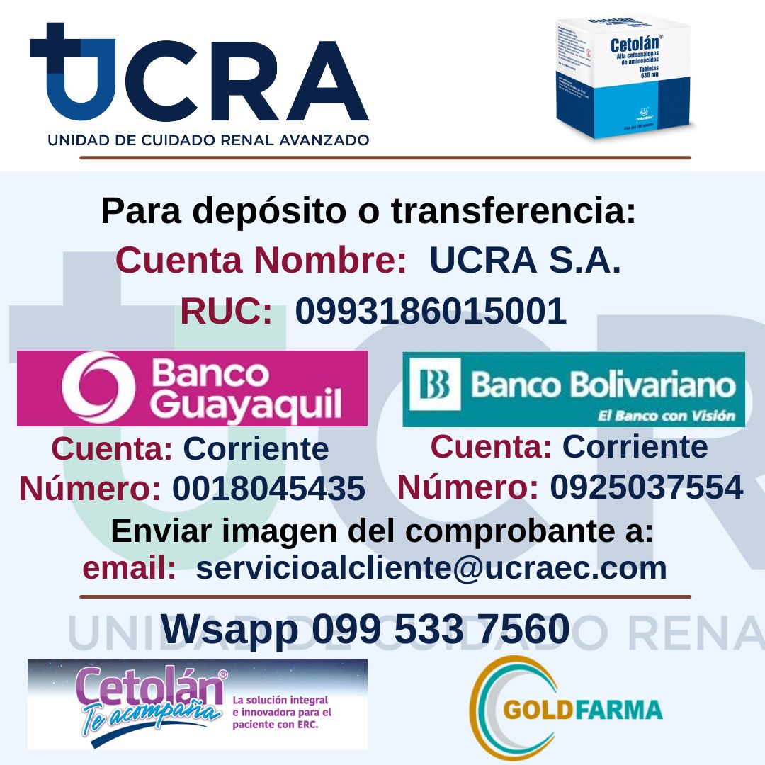 Cetolan tabletas – UNIDAD DE CUIDADO RENAL AVANZADO